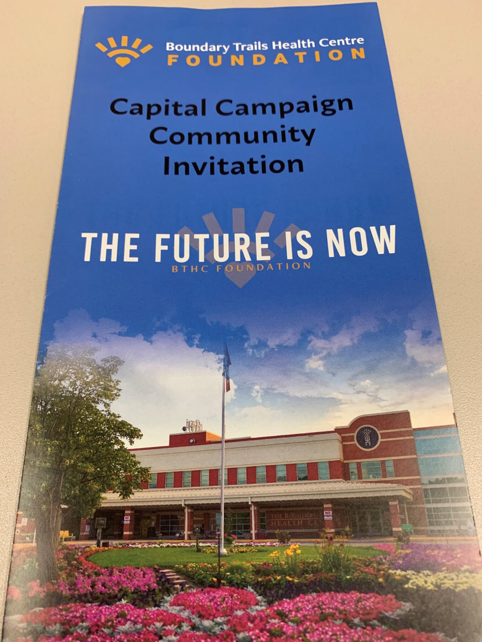 Capital Campaign Community Invitation - BTHC Foundation